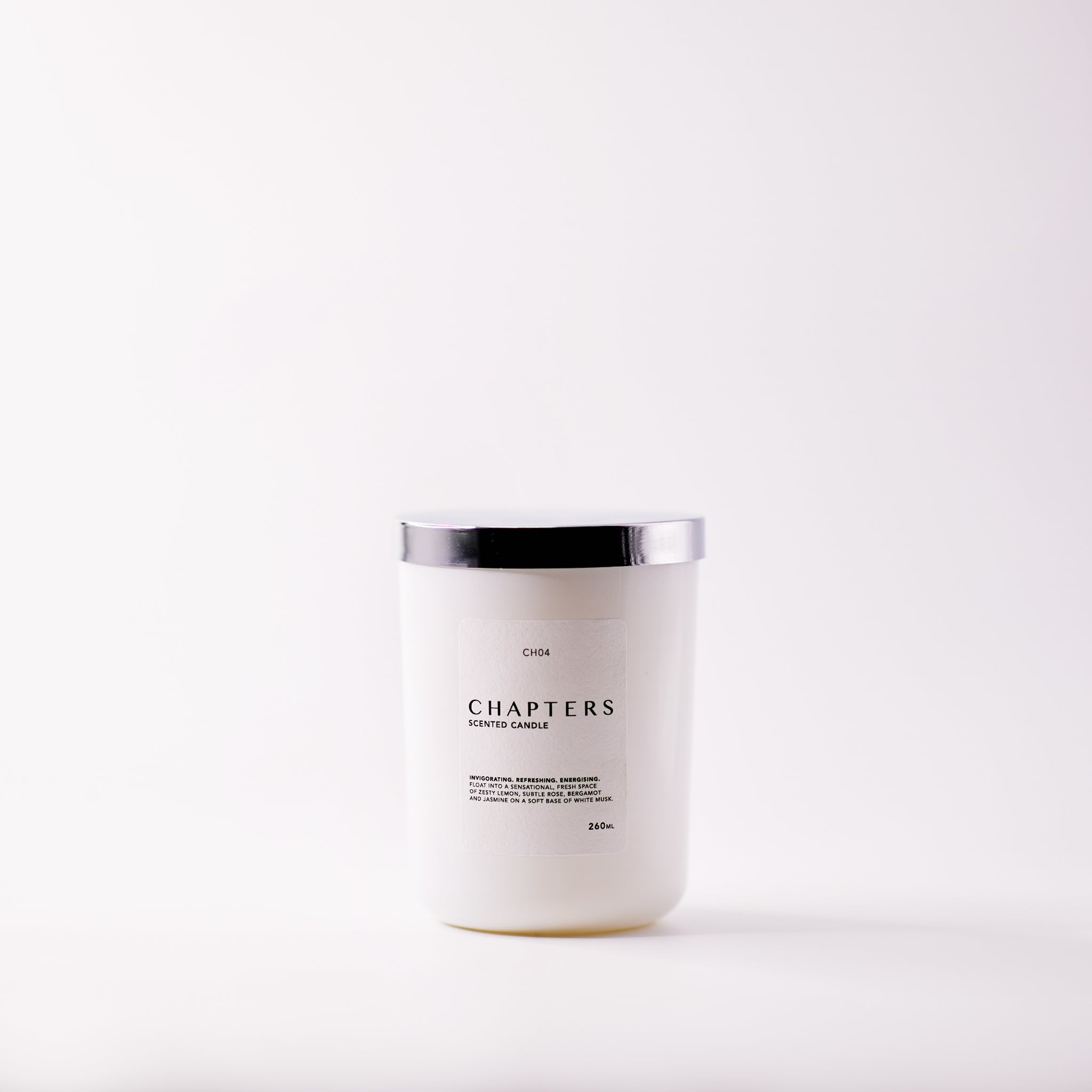 Chapter 4 Scented Candle – Lemon, Rose & Jasmine Fragrance – Chapters ...